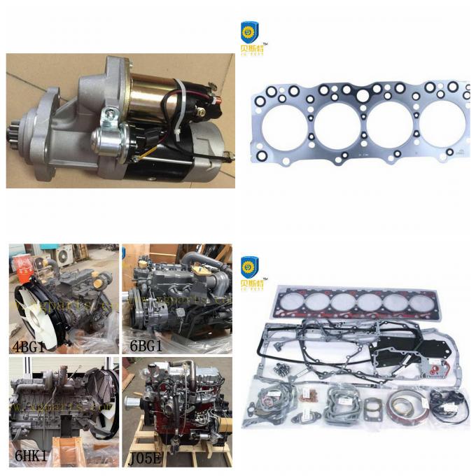 6D16T Mitsubishi Engine Spare Parts For Excavator Kobelco SK330-6