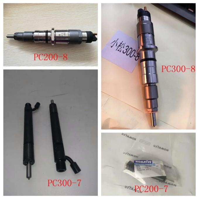 KOMATSU PC300-7 Excavator Engine Parts Diesel Engine Injector 6D114 A6D114
