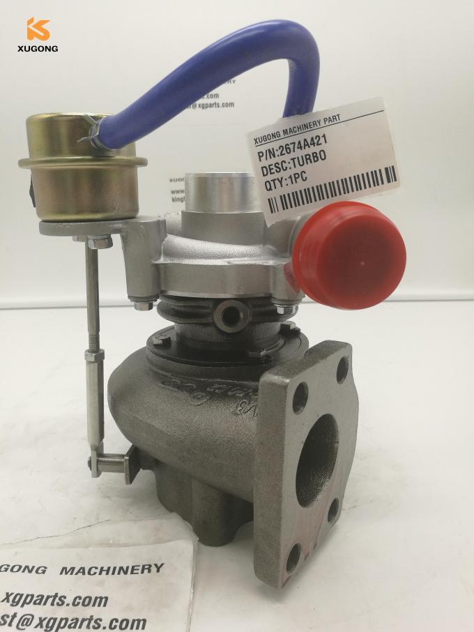 6 Months Warranty Perkins 2674A421 Excavator Turbocharger